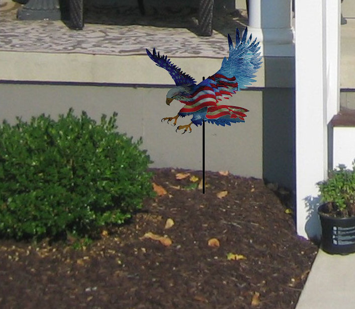 August Grove® Bice Majestic Eagle Garden Stake & Reviews | Wayfair