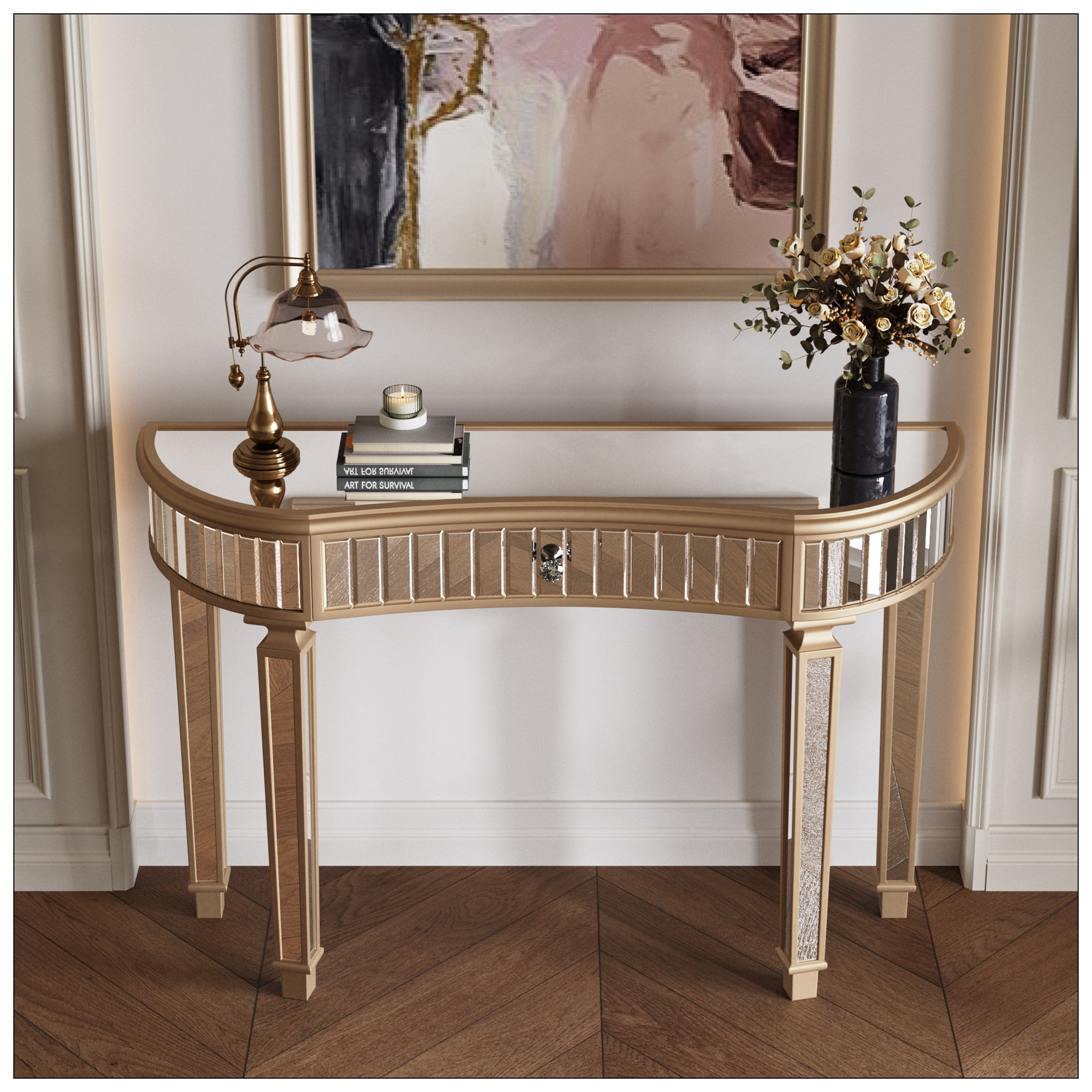 House of Hampton® Console Table For Livingroom | Wayfair