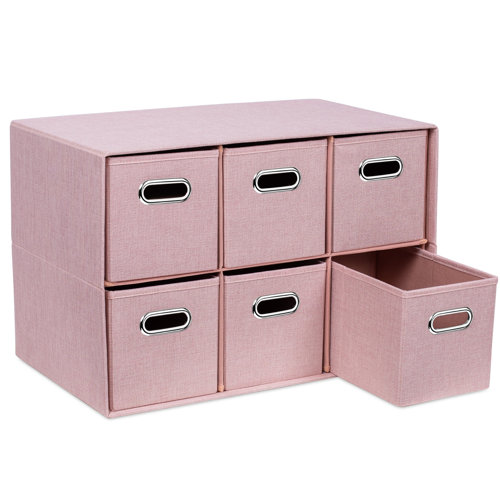 Pink Storage Containers You'll Love | Wayfair