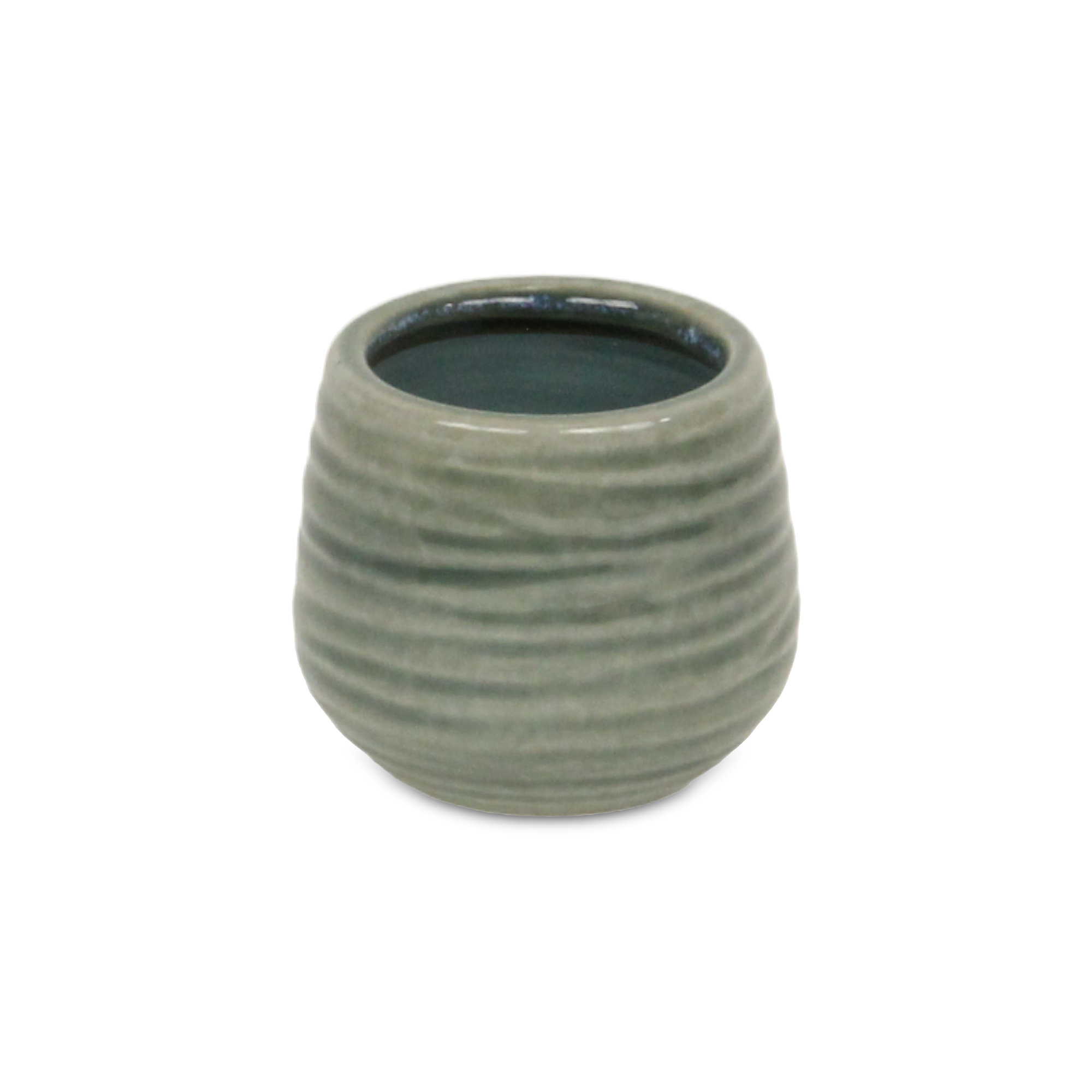 Wrought Studio™ Grazielli Handmade Ceramic Pot Planter | Wayfair