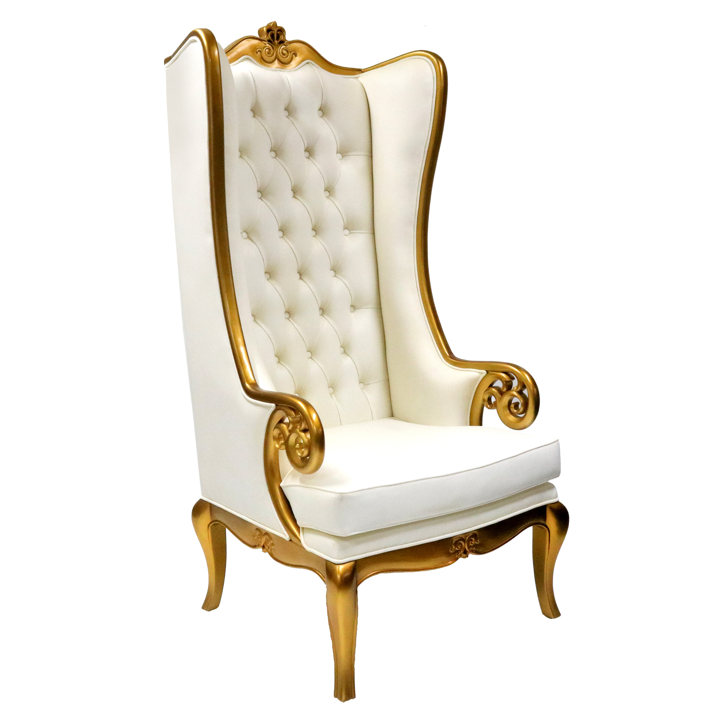 Bloomsbury Market A Verona High-Back Throne Lounge Chair | Wayfair