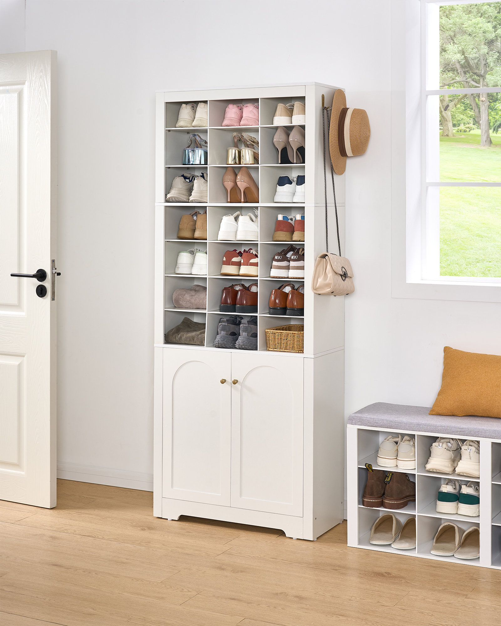 Rebrilliant 30 Pair Shoe Storage Cabinet & Reviews - Wayfair Canada