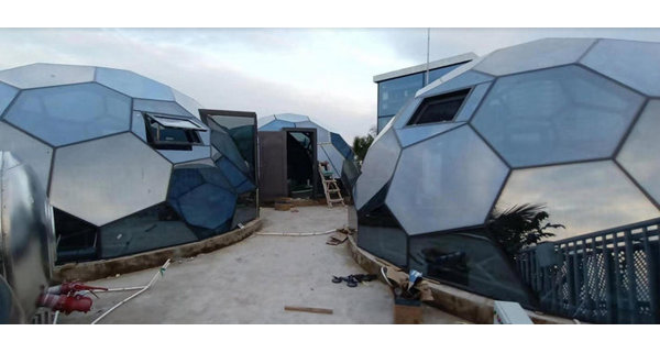 Domespaces Geodesic Domes with Hexagonal Glass Panel - Wayfair Canada