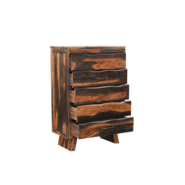 Loon Peak® Haleh Solid Wood 4 Piece Bedroom Set | Wayfair