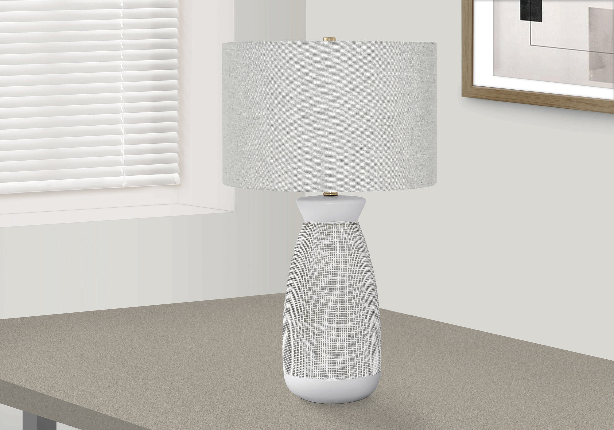Red Barrel Studio® Lighting, 27"H, Ceramic Table Lamp & Shade ...