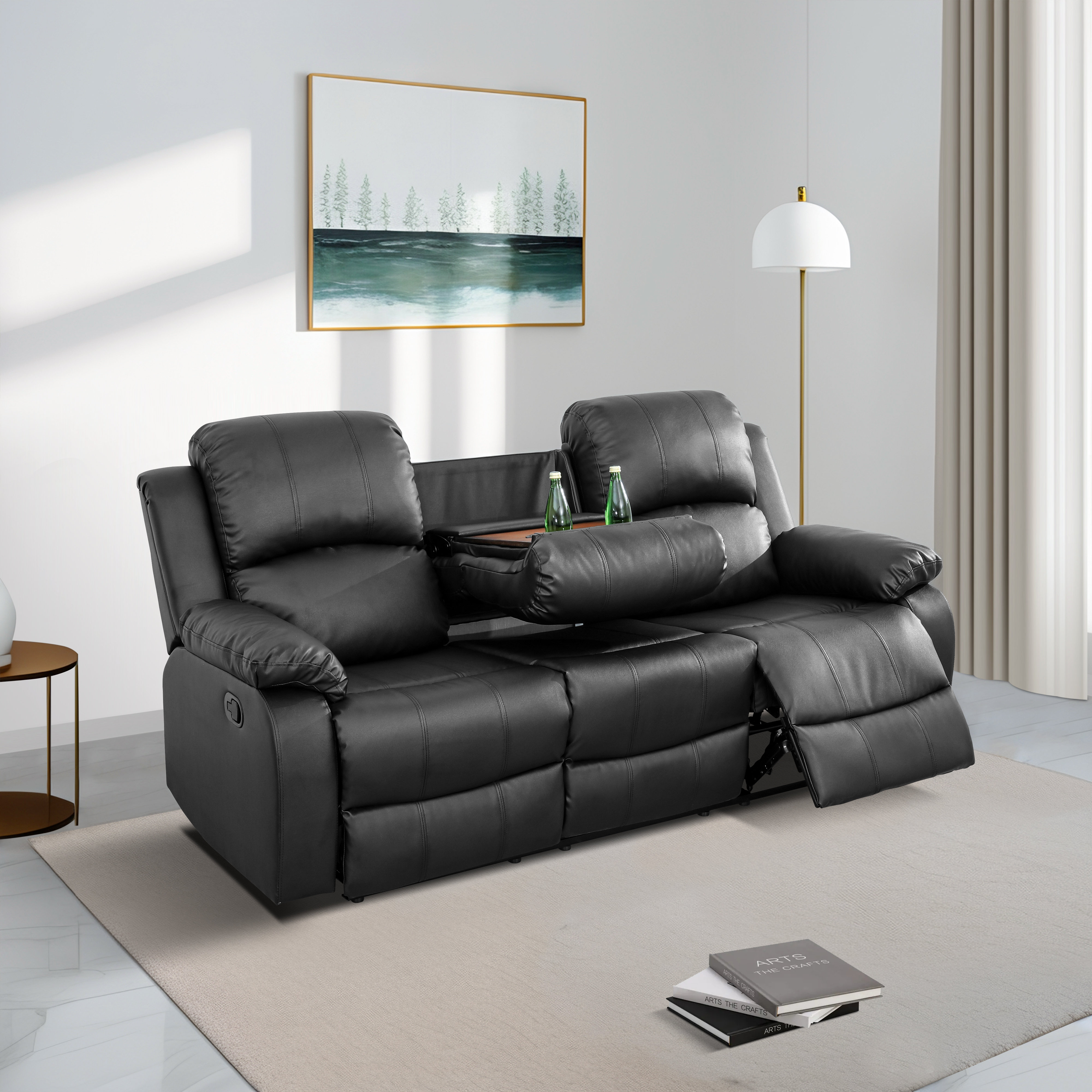 Latitude Run® Hirohide Living Room Recliner Sofa | Wayfair