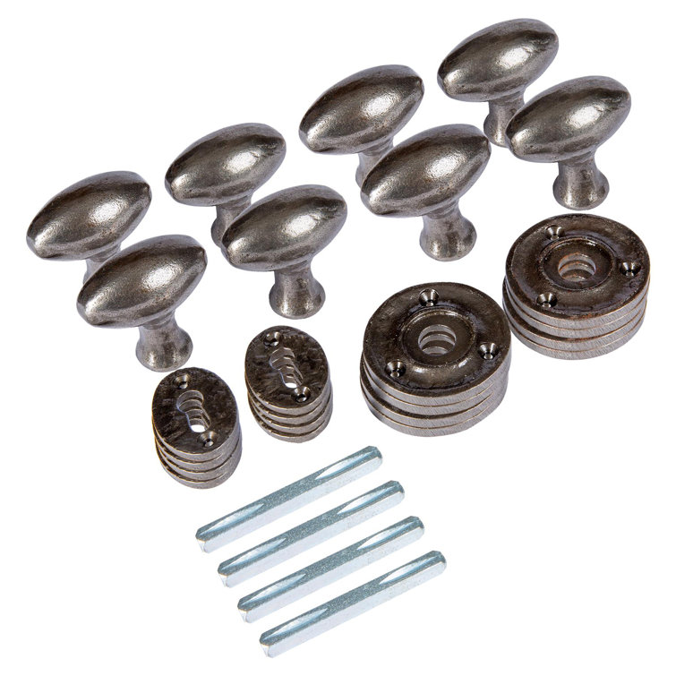 Hammer and Tongs Hammer & Tongs - Oval Rim & Mortice Door Knob - W60mm ...