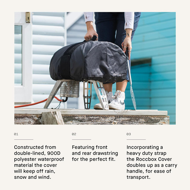 Gozney Roccbox Black Grill Cover | Wayfair