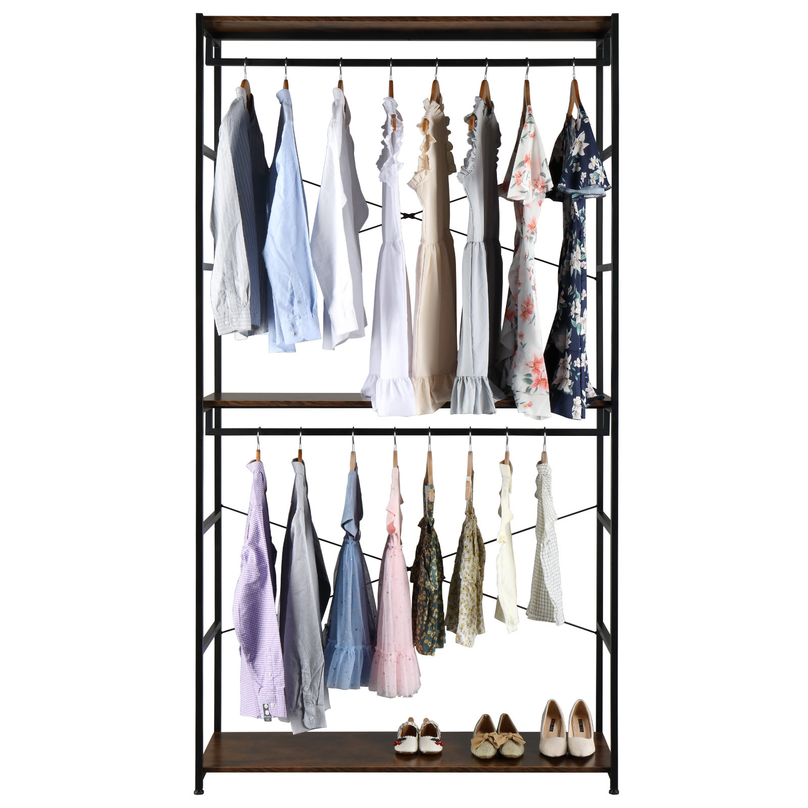 17 Stories Fastulf 472 W Clothes Racks And Garment Racks Wayfair Canada