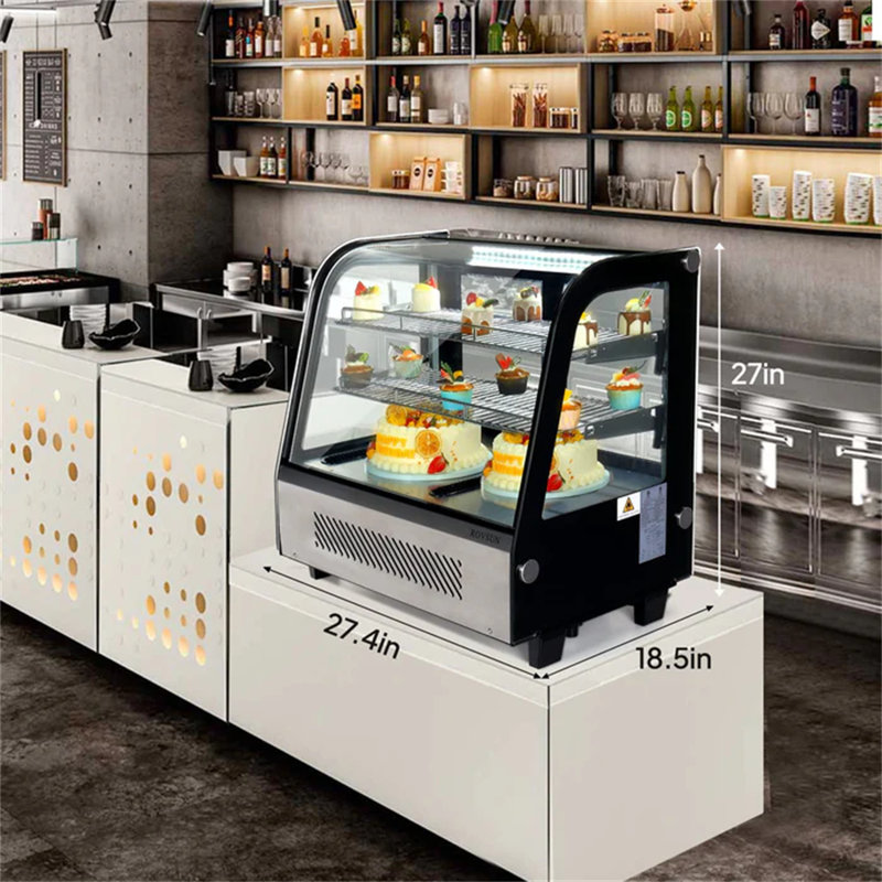 Winado 3.7 Cu.Ft Countertop Refrigerated Bakery Display Case | Wayfair