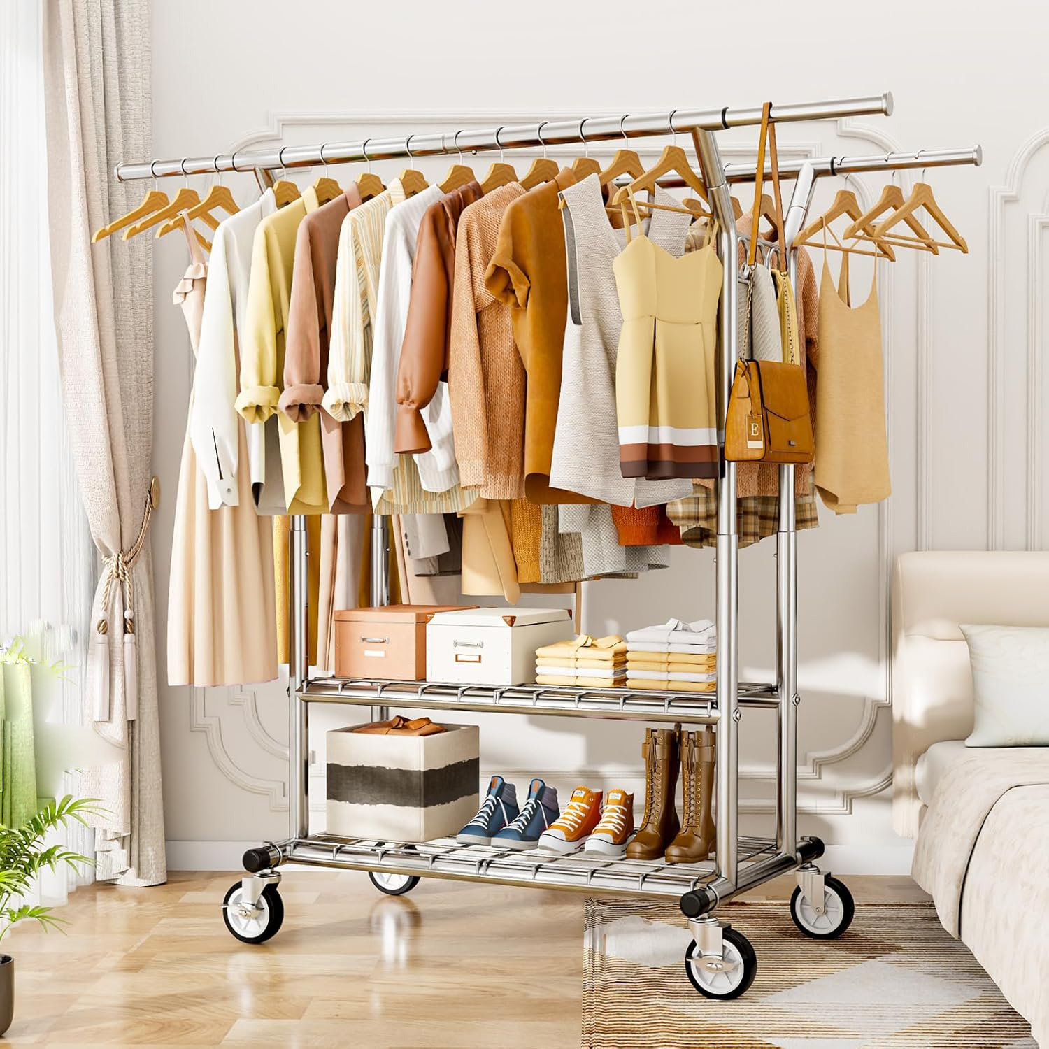 Rebrilliant Heavy Duty Clothes Hanger | Wayfair