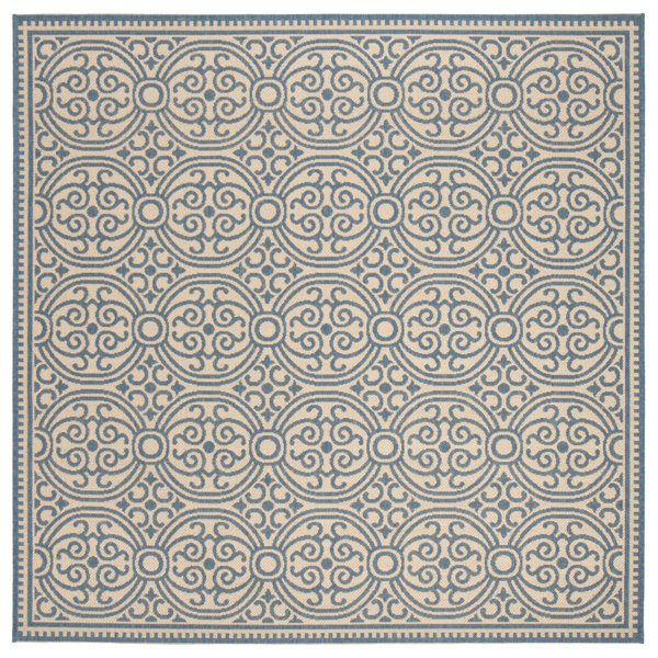 Darby Home Co Burnell Linden 100 Performance Geometric Rug | Wayfair