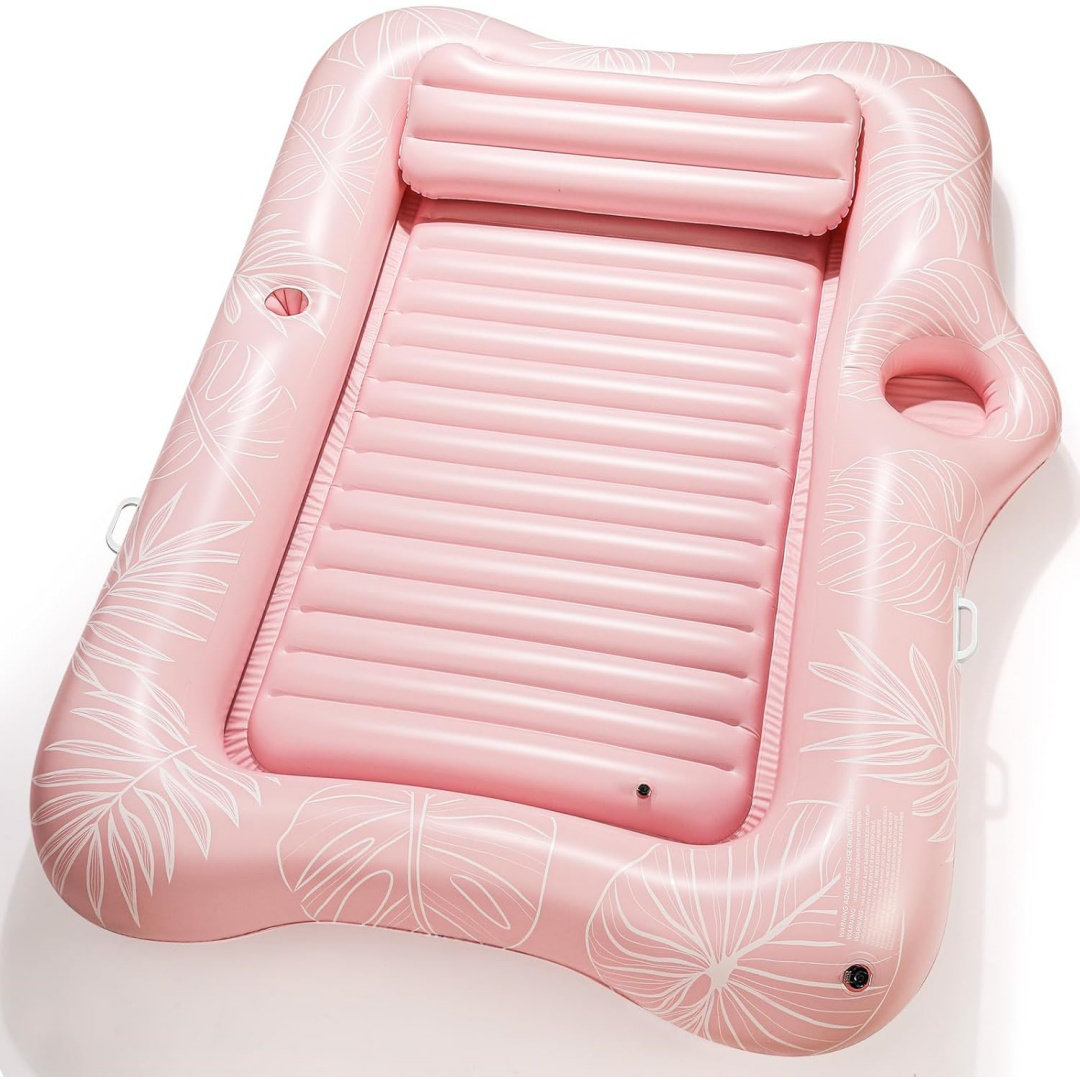DESIGN SHOP BY SHELL Pool Lounger Float For Adult, Inflatable Pool ...
