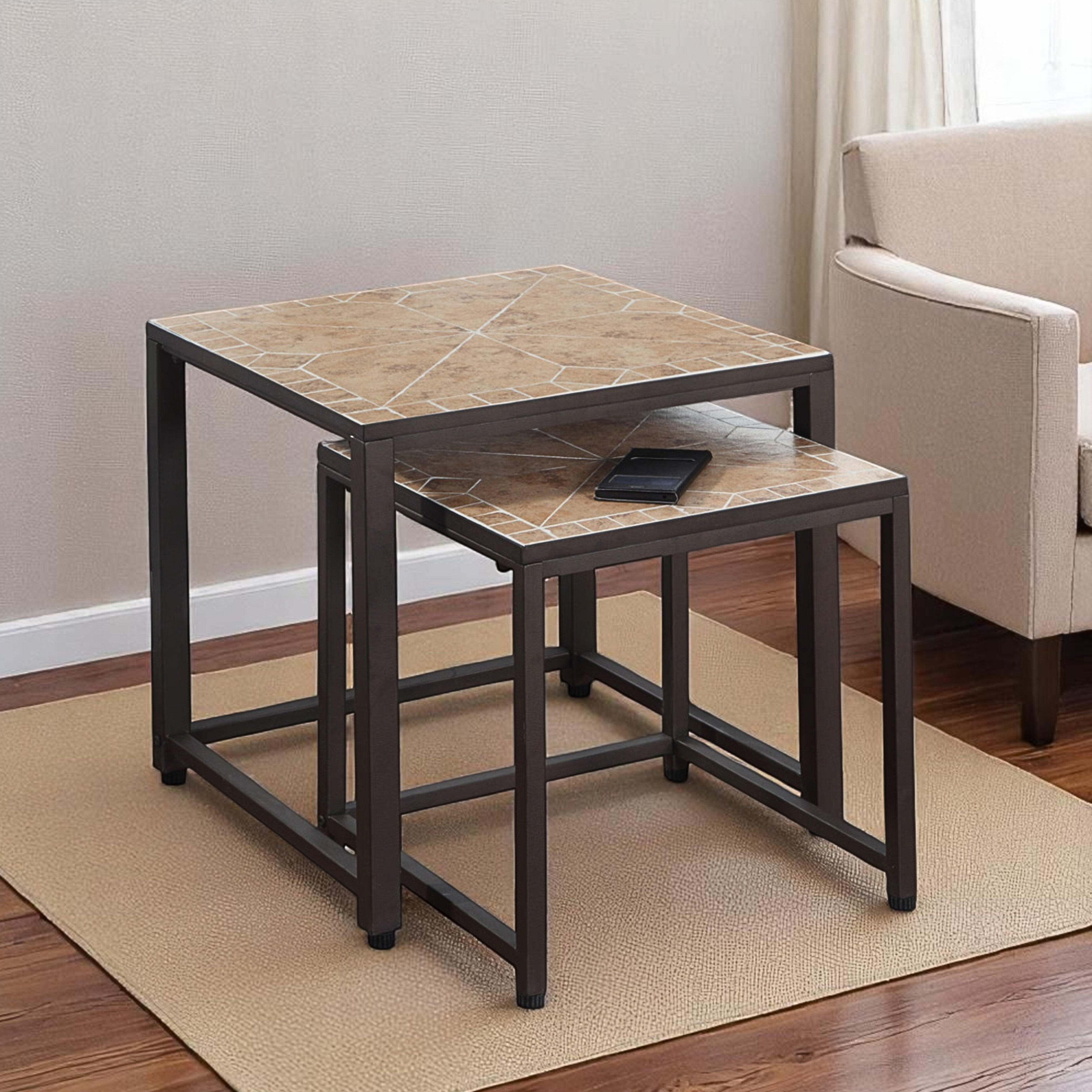 One Allium Way Posey Nesting Table Set Of 2 - Wayfair Canada