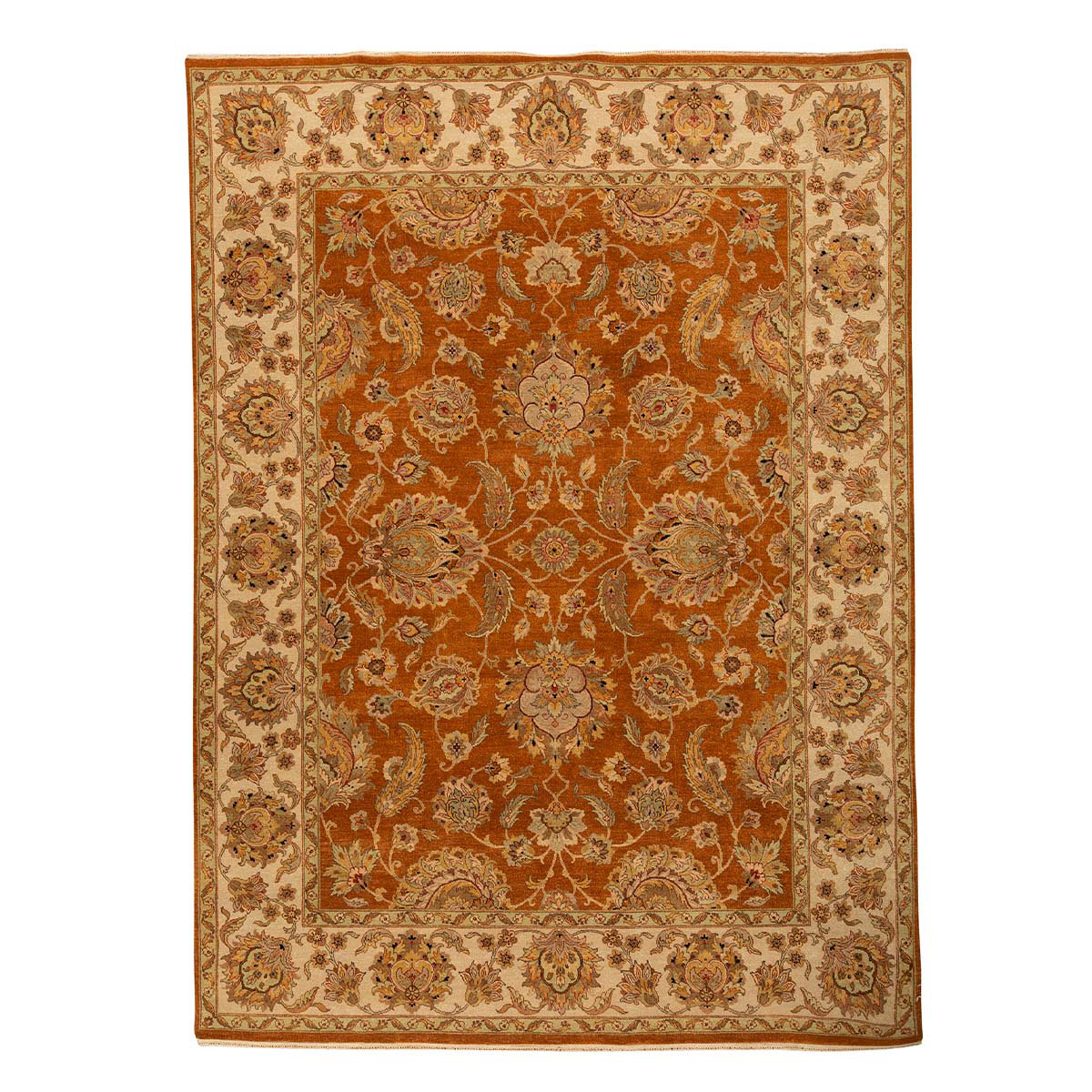 Bokara Rug Co., Inc. Hand Knotted Silk Oriental Rug | Wayfair