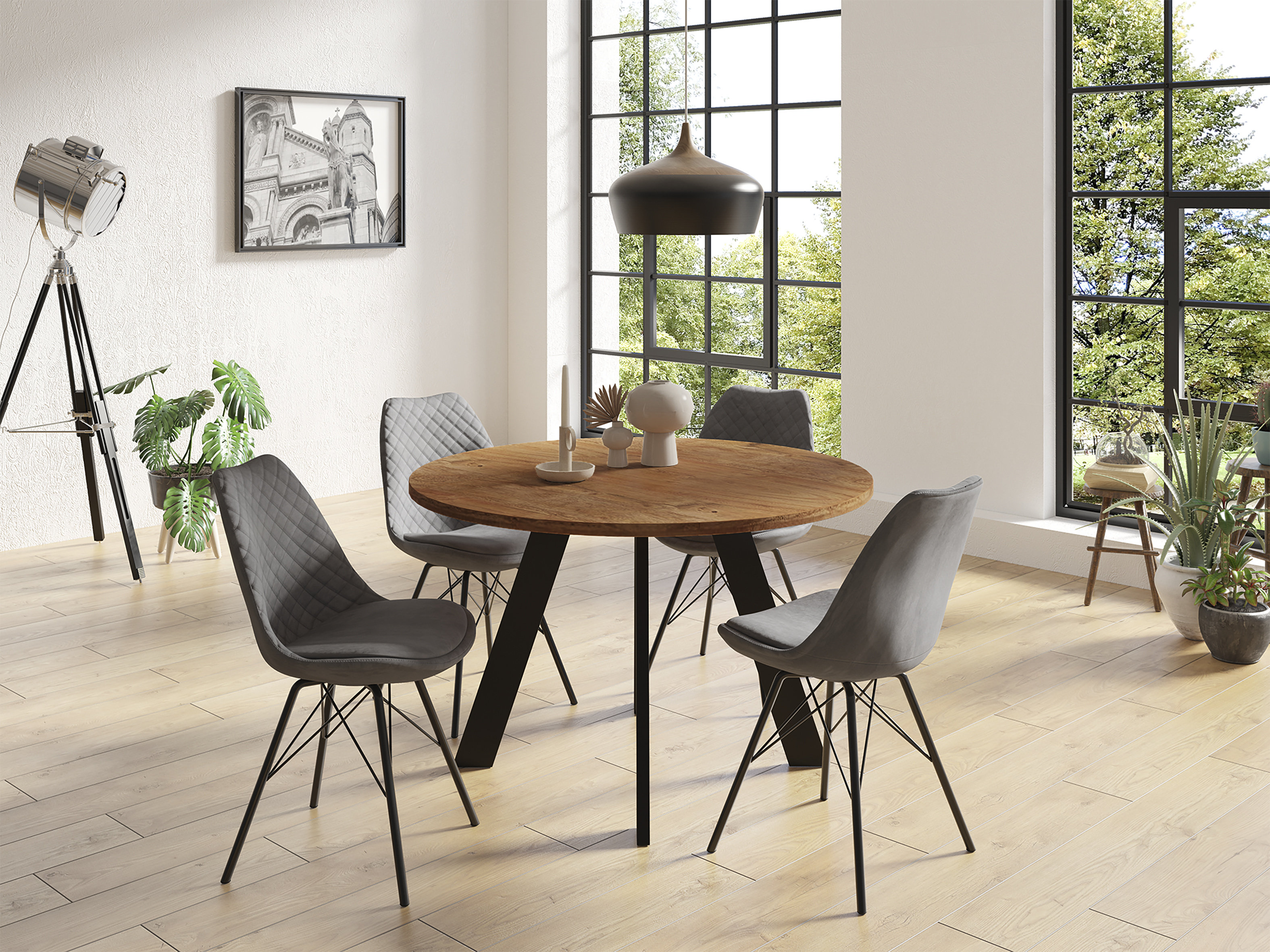 Borough Wharf Solt 120cm Dining Table | Wayfair.co.uk