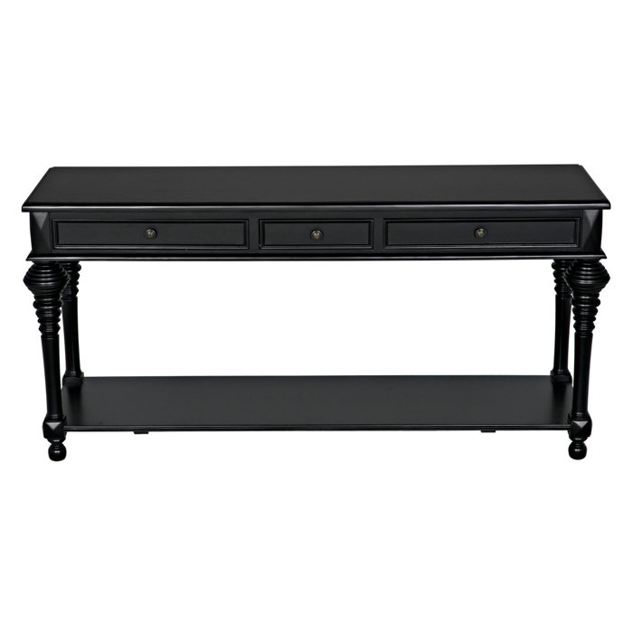 Noir Colonial Console Table | Wayfair