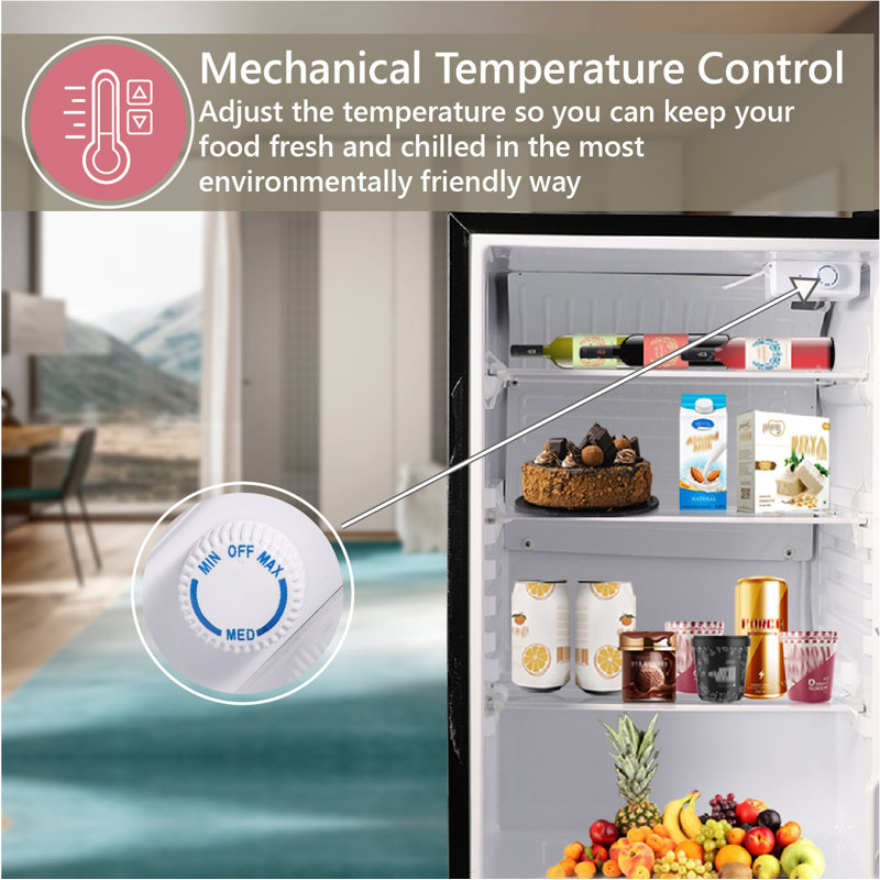 Equator Advanced Appliances Conserv 20in STAINLESS Compact Refrigerator ...