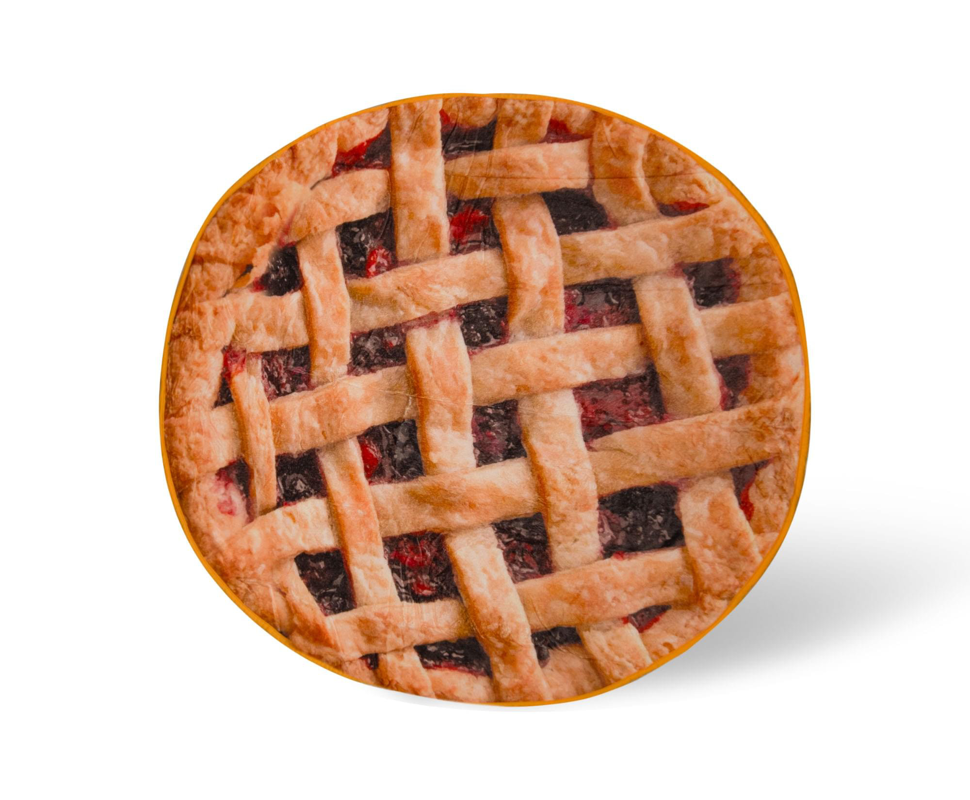 Toynk Cherry Pie Round Throw | Wayfair