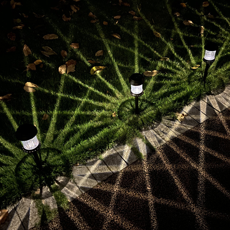 LamQee Solar Powered Integrated LED Garden Pathway Light Pack(Set Of 6 ...