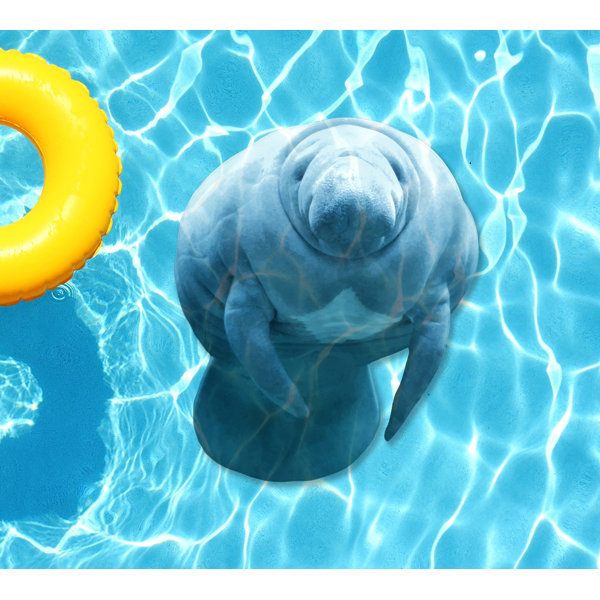 Slick Woody's Cornhole Co Manatee Underwater Pool Mat Tattoo - Wayfair ...