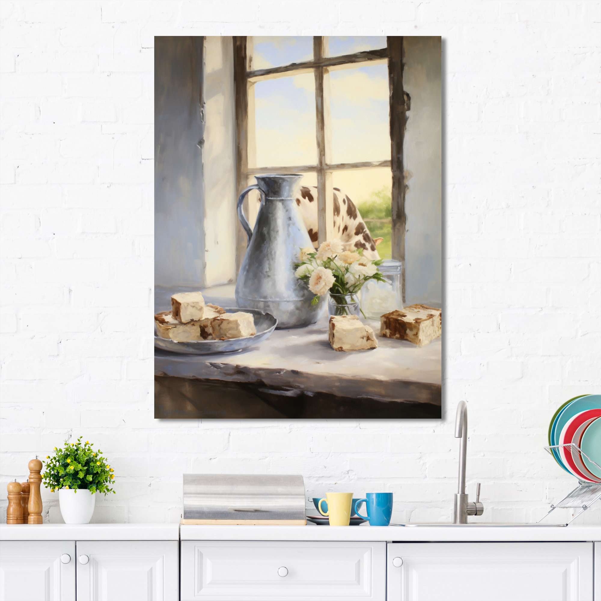 Red Barrel Studio® Linarez Food Dairy A Serene | Wayfair