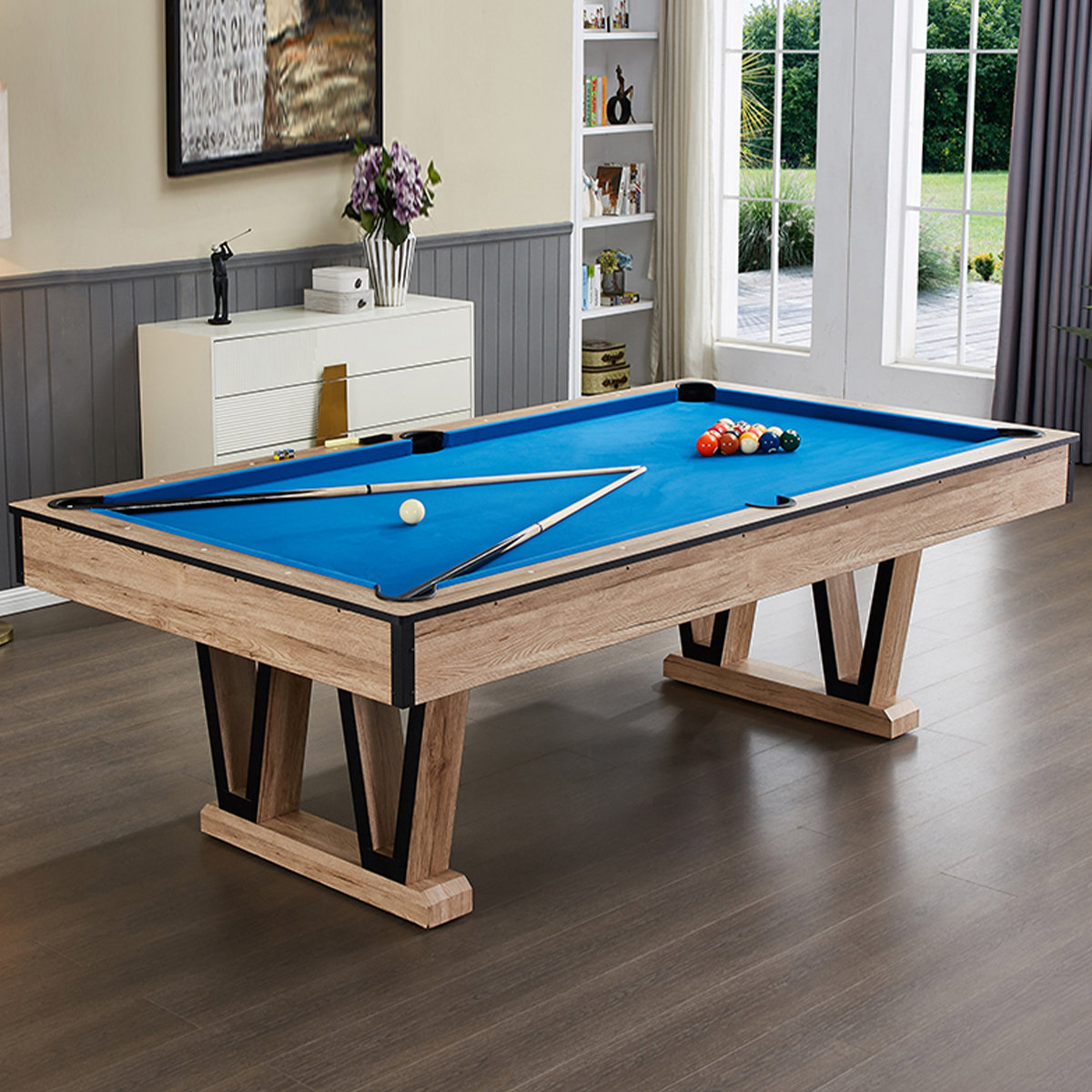 Recon Furniture 96.06"Home Indoor Pool Table - Wayfair Canada