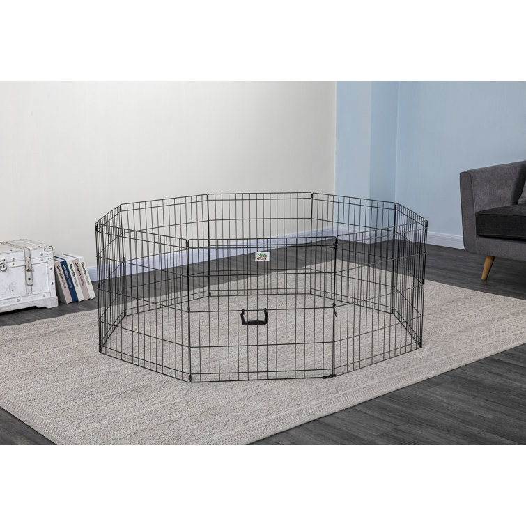 Go Pet Club 8 Panel Metal Exercise Pen & Reviews | Wayfair