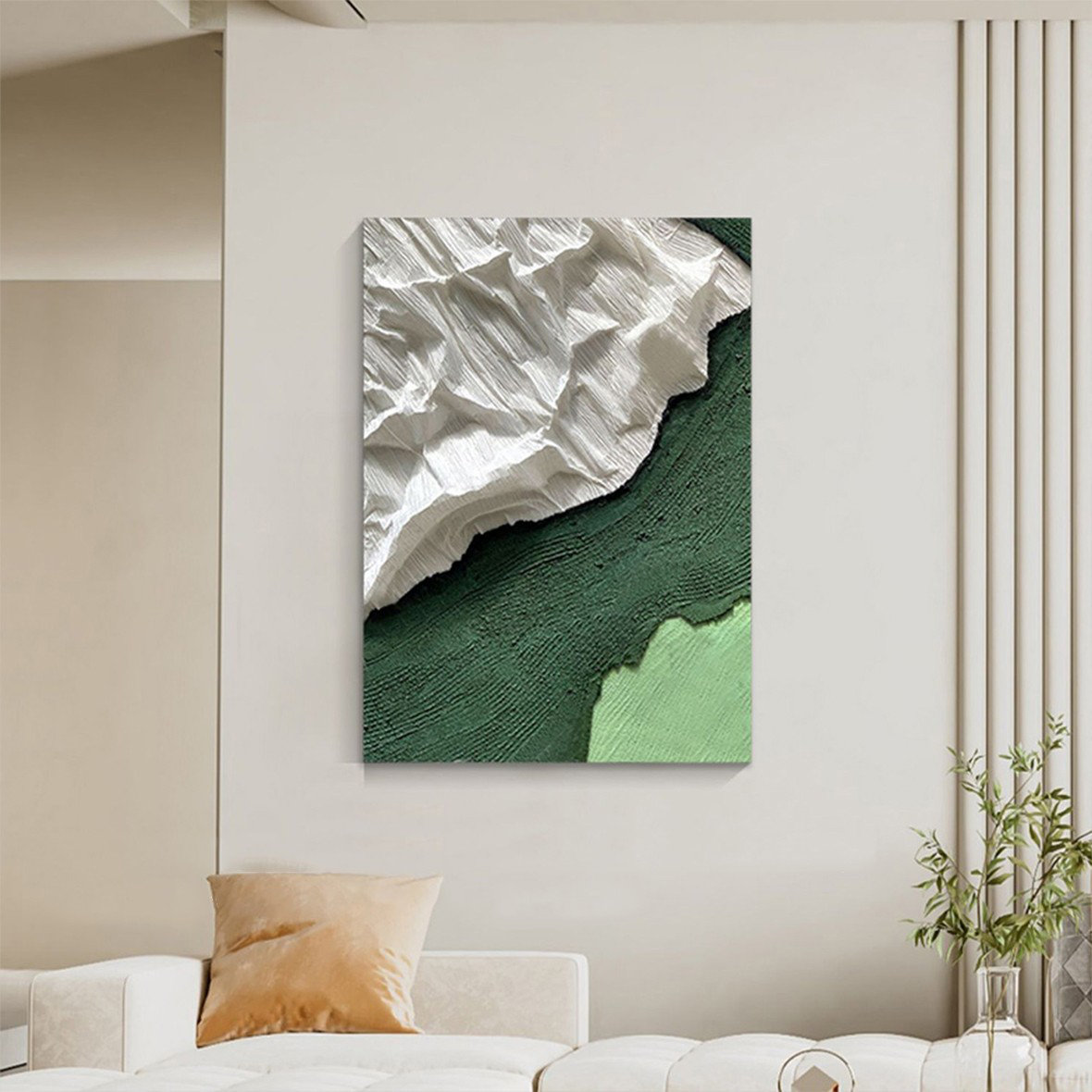 Orren Ellis Rectangle Manufactured Wood + Acrylic Paint Wall art | Wayfair