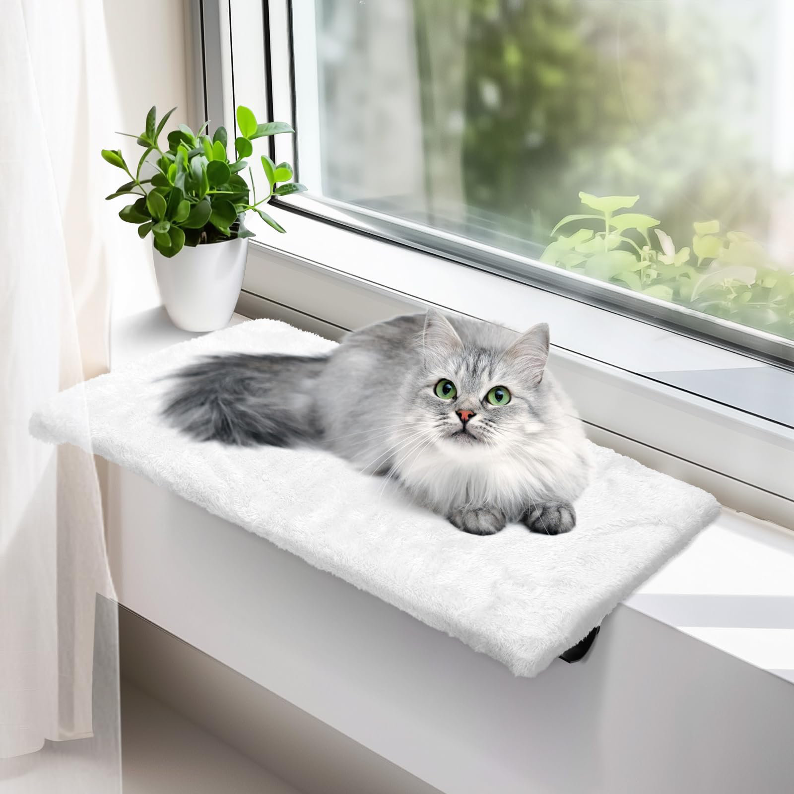 Archie & Oscar™ Cat Window Perch For Large Cats, Adjustment Cat Window ...