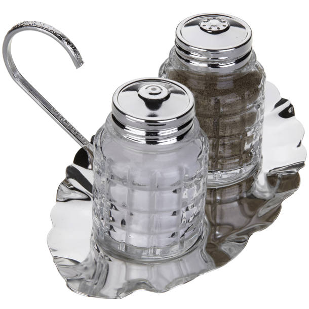 Corbell Silver Company Queen Anne Condiment Set & Reviews | Wayfair