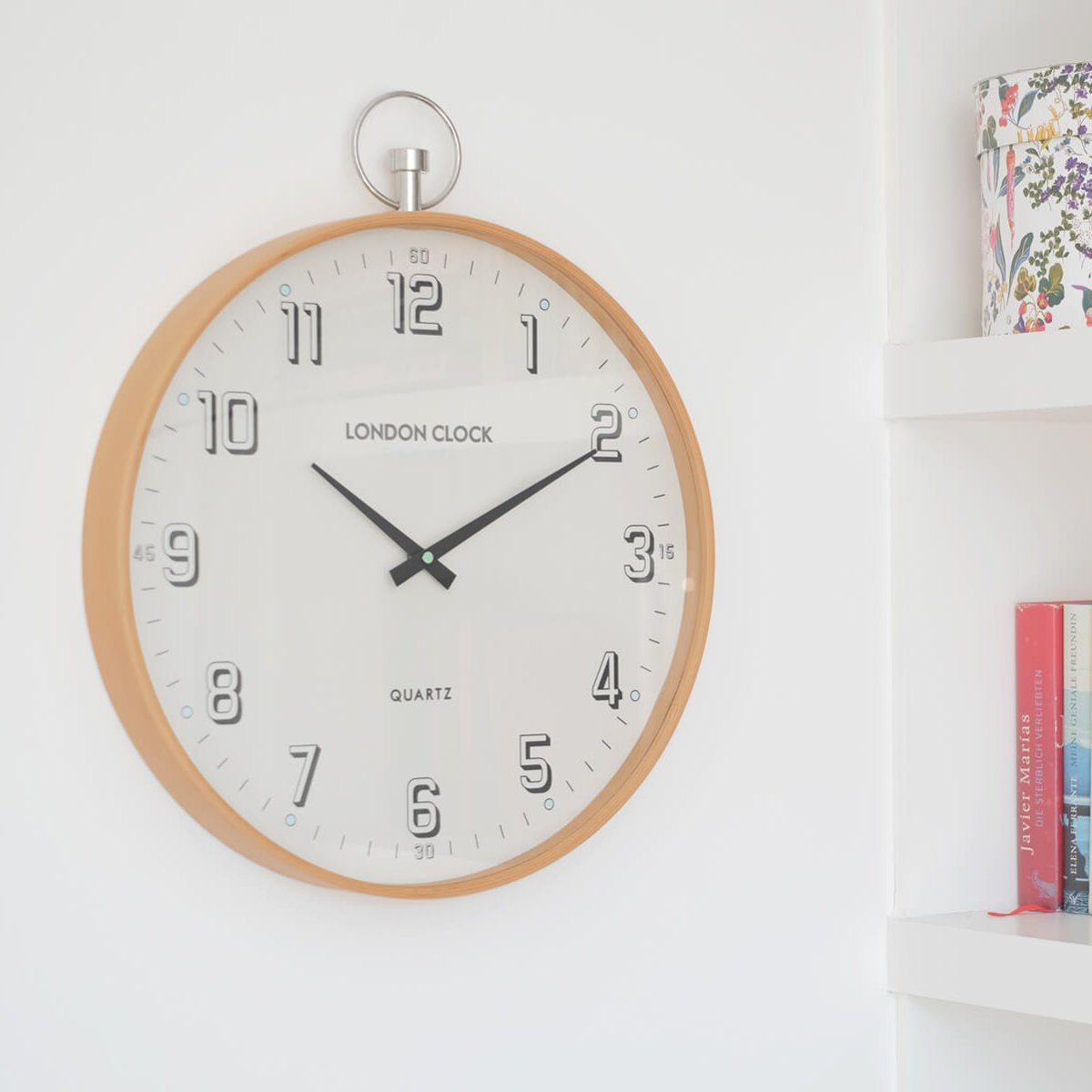 London Clock Company Attic Fob 41cm Wall Clock | Wayfair.co.uk
