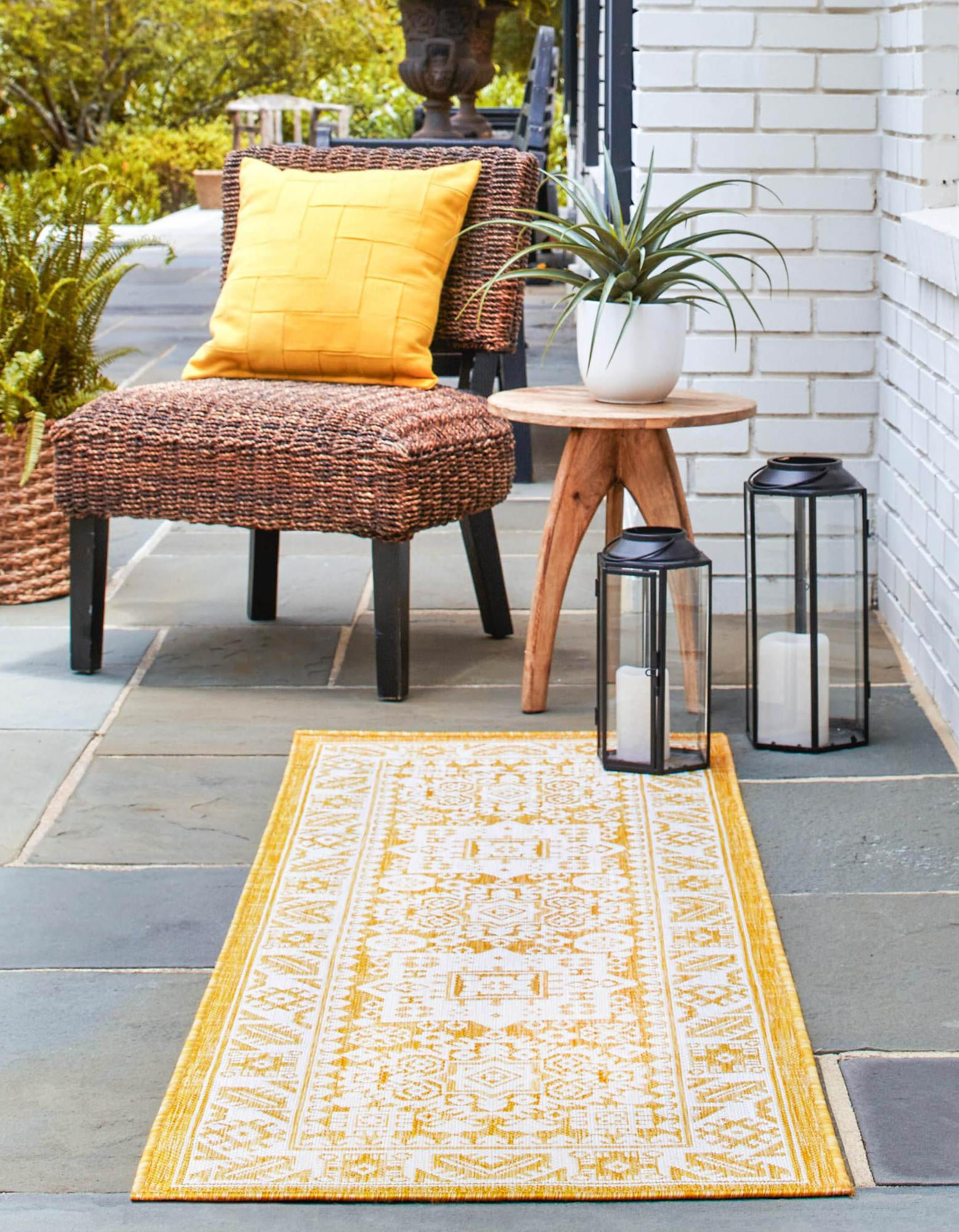Union Rustic Anaruth Southwestern Brown Indoor / Outdoor Area Rug ...