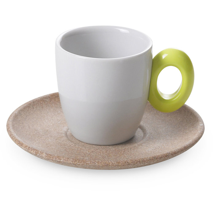 Lorren Home Trends Omada Ecoliving Espresso Cup & Reviews | Wayfair