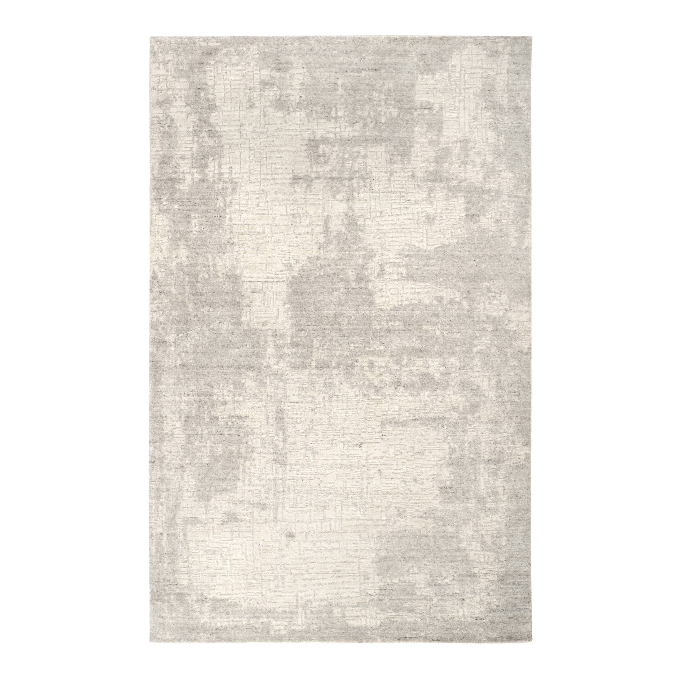 Dash and Albert Rugs Tapis gris en laine tissé à la main Bennett ...