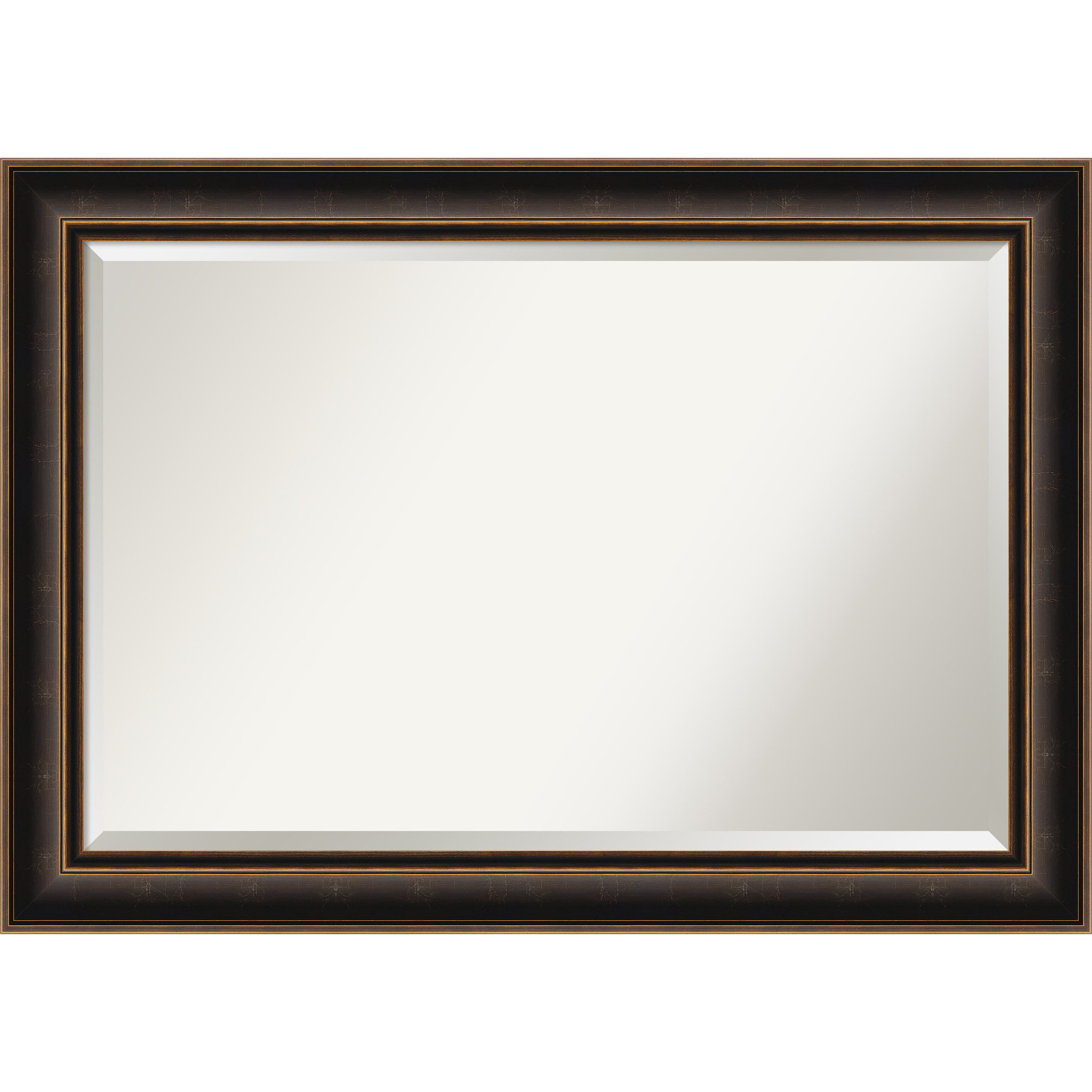 Red Barrel Studio® Villa Wood Wall Mirror | Wayfair