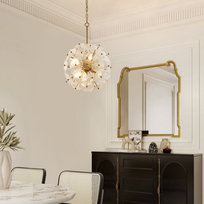 Mercer41 Taysen 6 - Light Dimmable Globe Chandelier | Wayfair