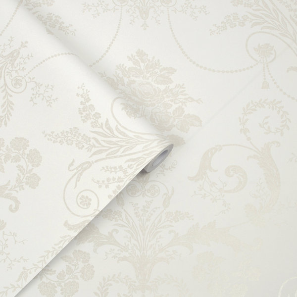 Laura Ashley Josette Wallpaper Roll & Reviews | Wayfair