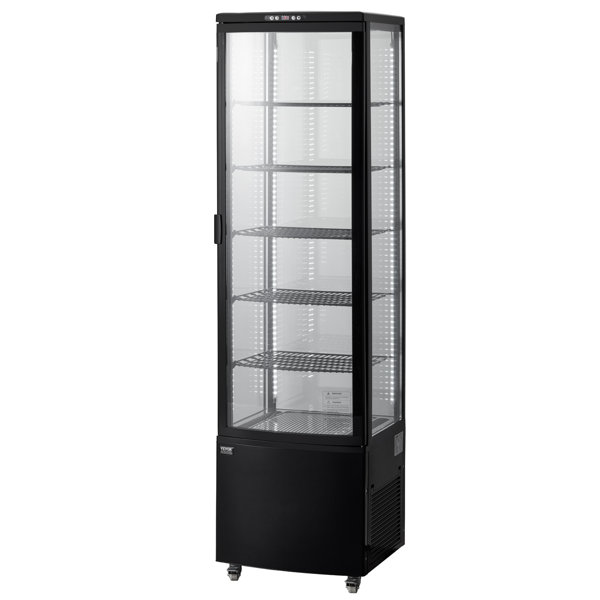 VEVOR Refrigerated Display Case Bakery Display Fridge Case 9.8 cu ft ...