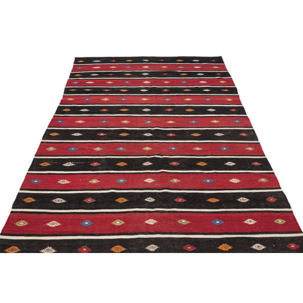Latitude Vive Round Gabel Hand Knotted Area Rug | Wayfair.co.uk