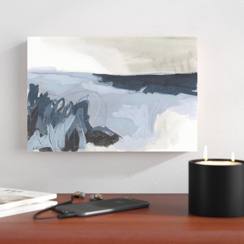 Wrought Studio™ Sea Shading II by June Erica Vess - Wrapped Canvas ...