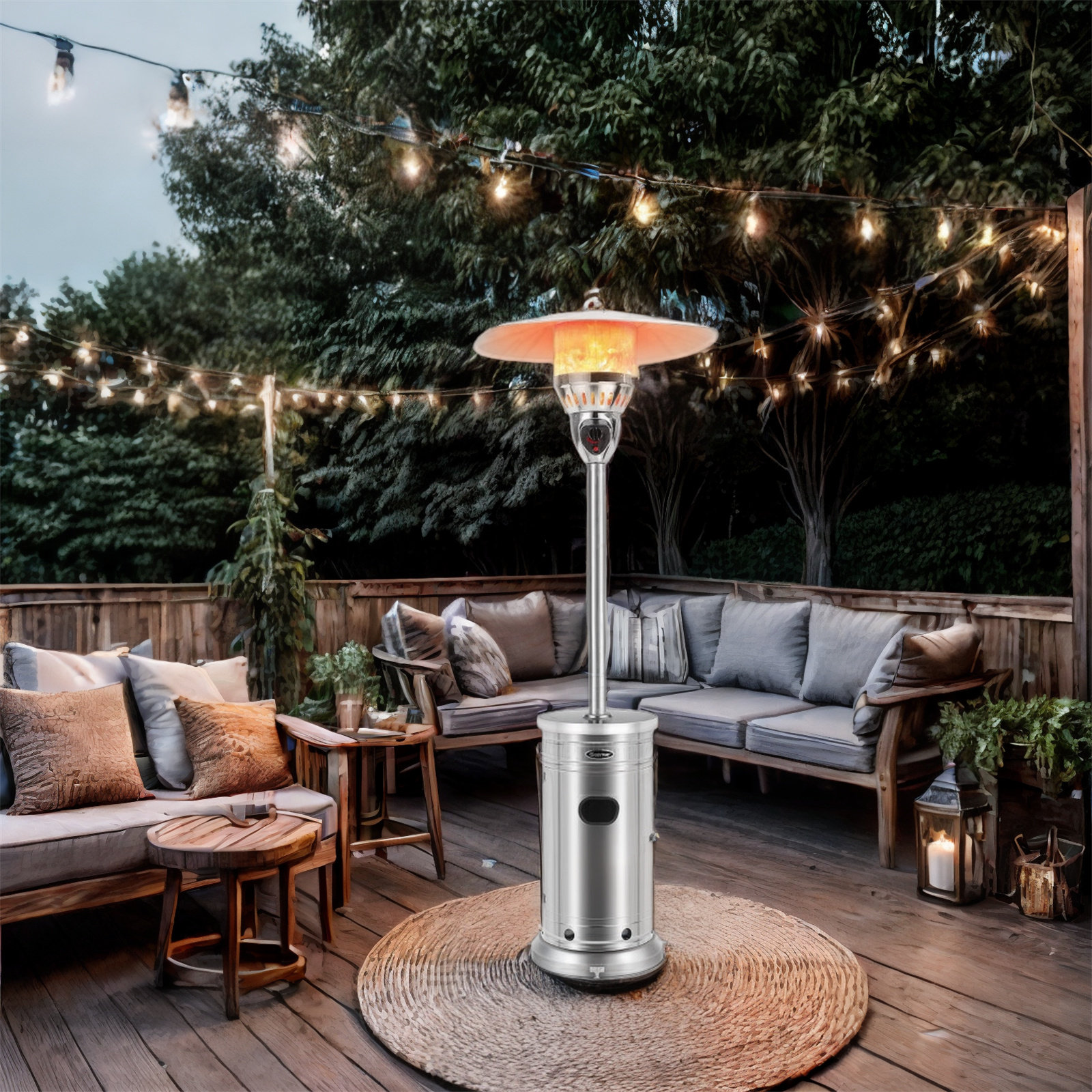 ZONSE Propane Gas Standing Patio Heater - Wayfair Canada