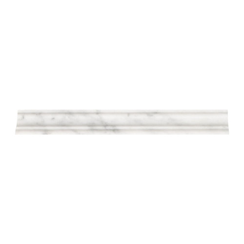 Seven Seas Collection Imperial 12'' L x 2'' W Marble Chair Rail Tile ...