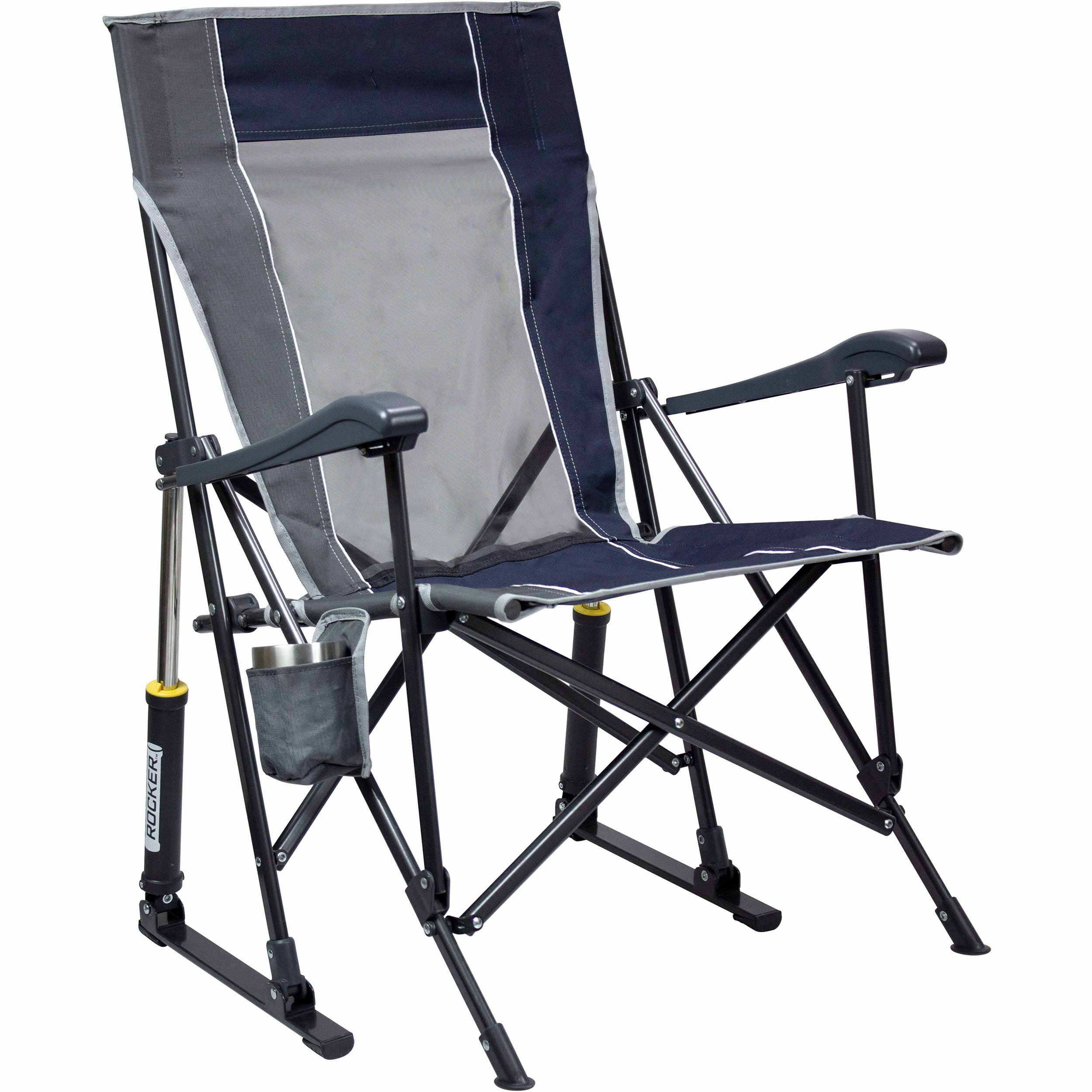 Arlmont & Co. Camping Chair | Portable, Folding Rocking Chair With ...