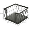 MY GIFT Metal Wire Memo Pad Holder | Wayfair.co.uk