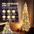 The Holiday Aisle® 6ft Pre-lit Pop-up Artificial Christmas Tree With ...