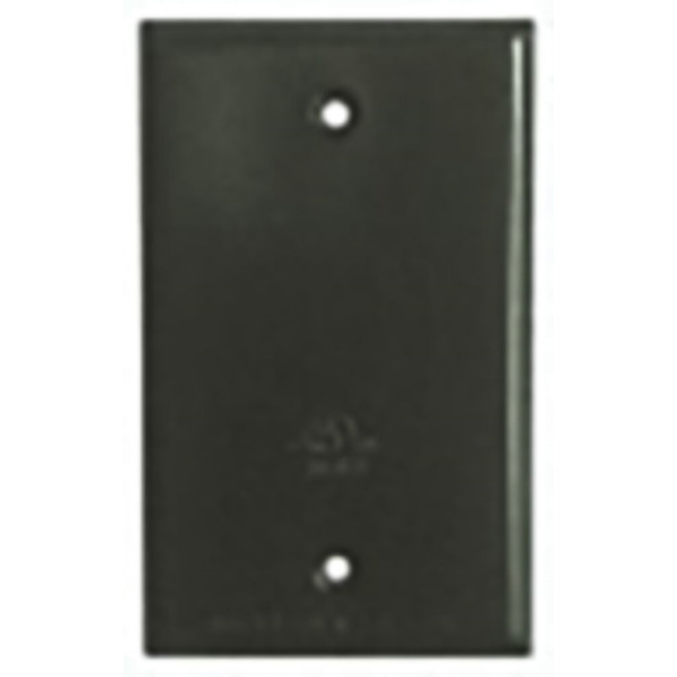 Southwire Weatherproof Blank Single Gang Cover | Wayfair