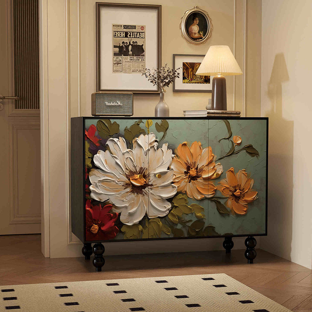 Ruthber Solutions Multi-functional Coloured Drawing Sideboard | Wayfair