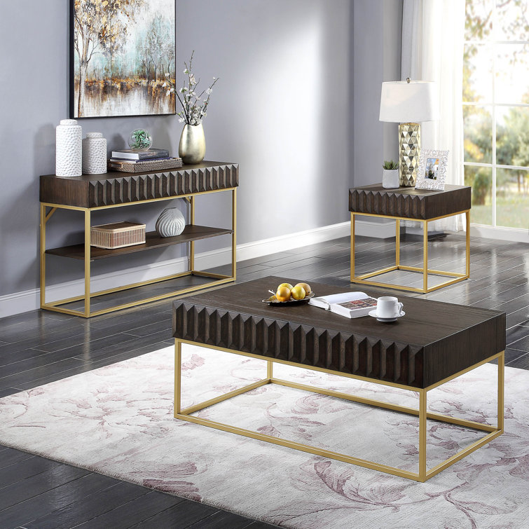 Willa Arlo Interiors Pawlak 3 - Piece Living Room Table Set & Reviews ...