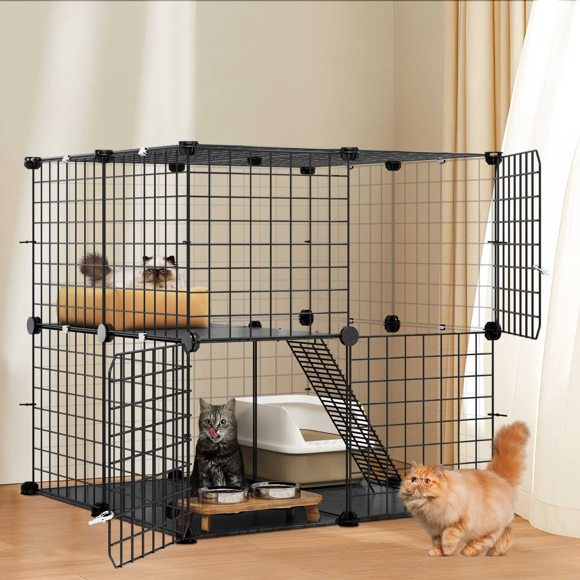 Archie & Oscar™ Cage pour chat Epworth et Commentaires - Wayfair Canada